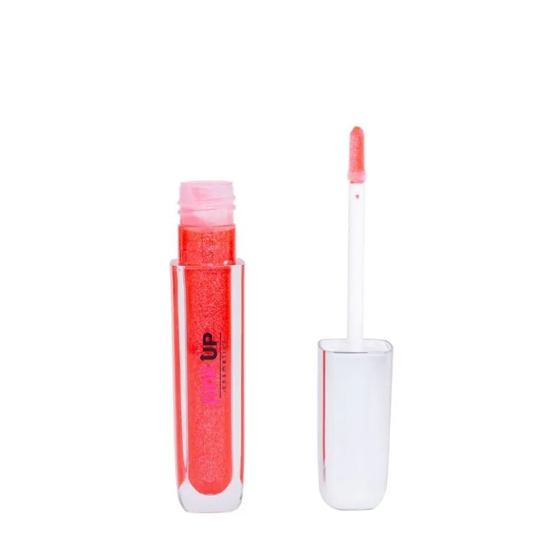 Pink Up Glitter Lipgloos Cherry 02 MAKEMORE