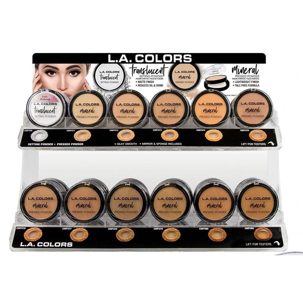 L.A Colors - Set Polvo Mineral Display 108 Unidades CAD96.1 | MAKEMORE