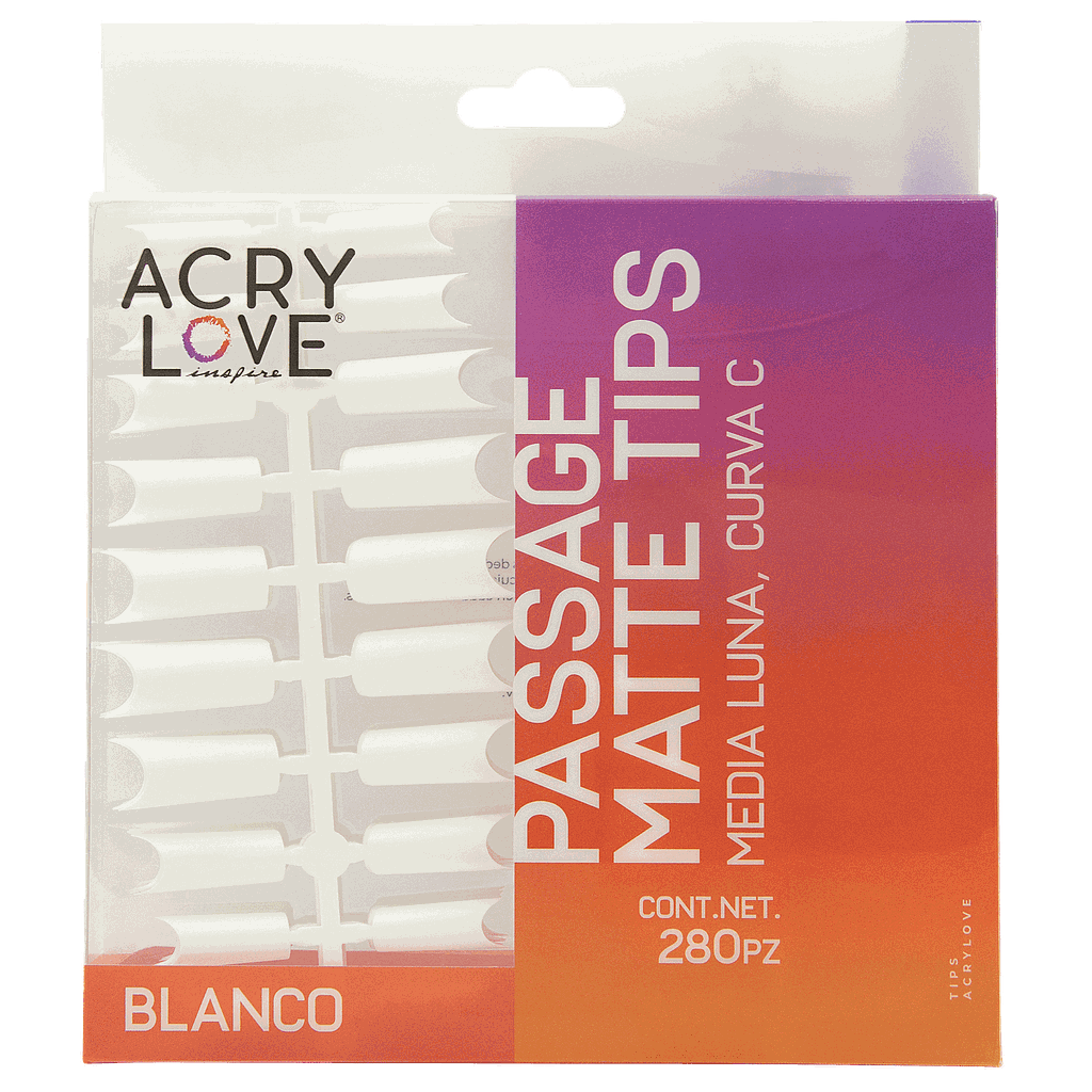 Acrylove Passage Tips 280 Blanco MAKEMORE