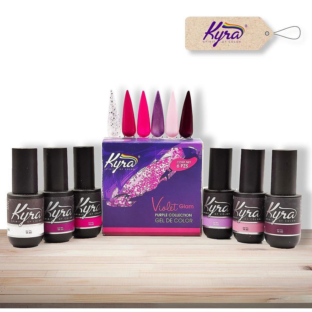 Kyra Spirit - Colección Gel Violet Glam | MAKEMORE