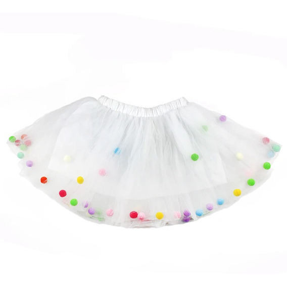 Malu - Tutu Blanco con bolitas | MAKEMORE