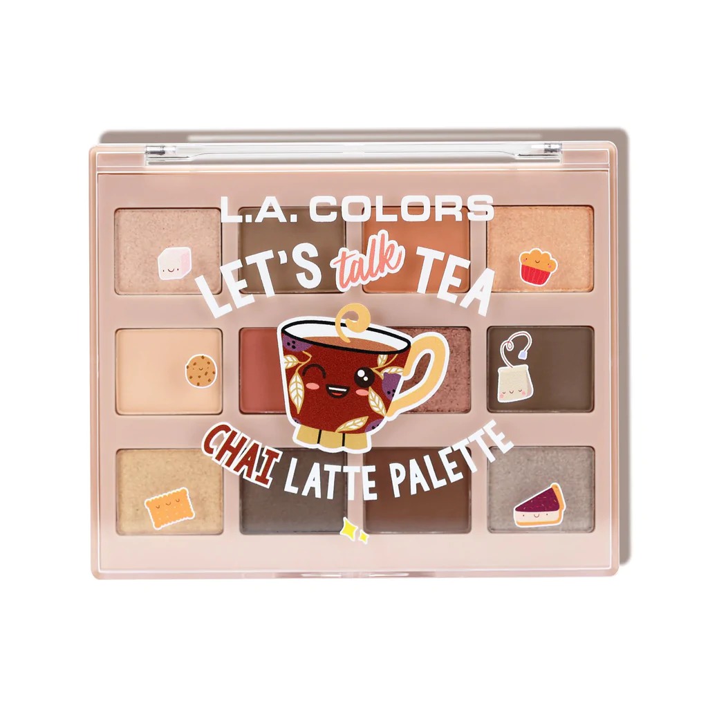 LETS TALK tea eye palette - CHAI LATTE | MAKEMORE
