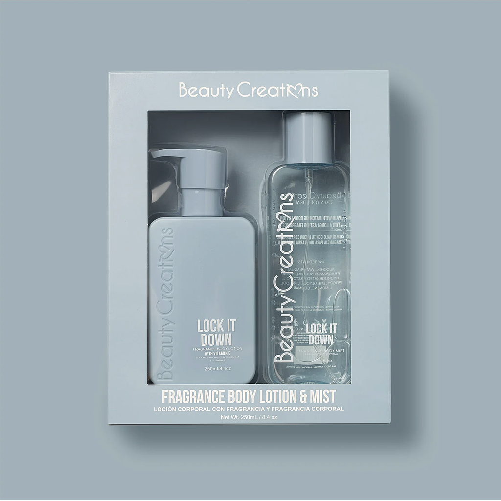 Beauty Creations - Body Mist & Lotion Set Lock It Down | MAKEMORE