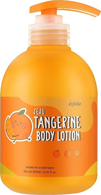 ESFOLIO - Jeju Tangerine Body Lotion 1000ml | MAKEMORE