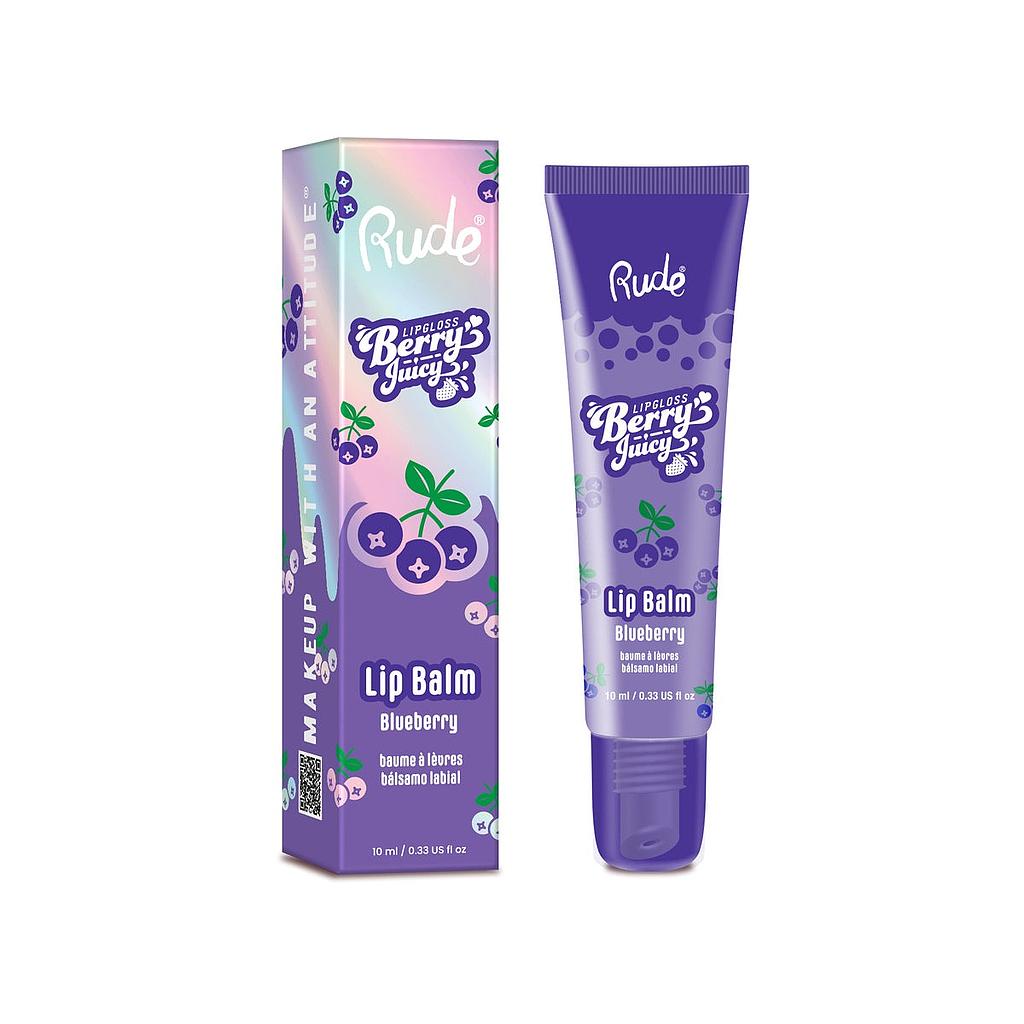 Rude - Berry Juicy Lip Balm Blueberry | MAKEMORE