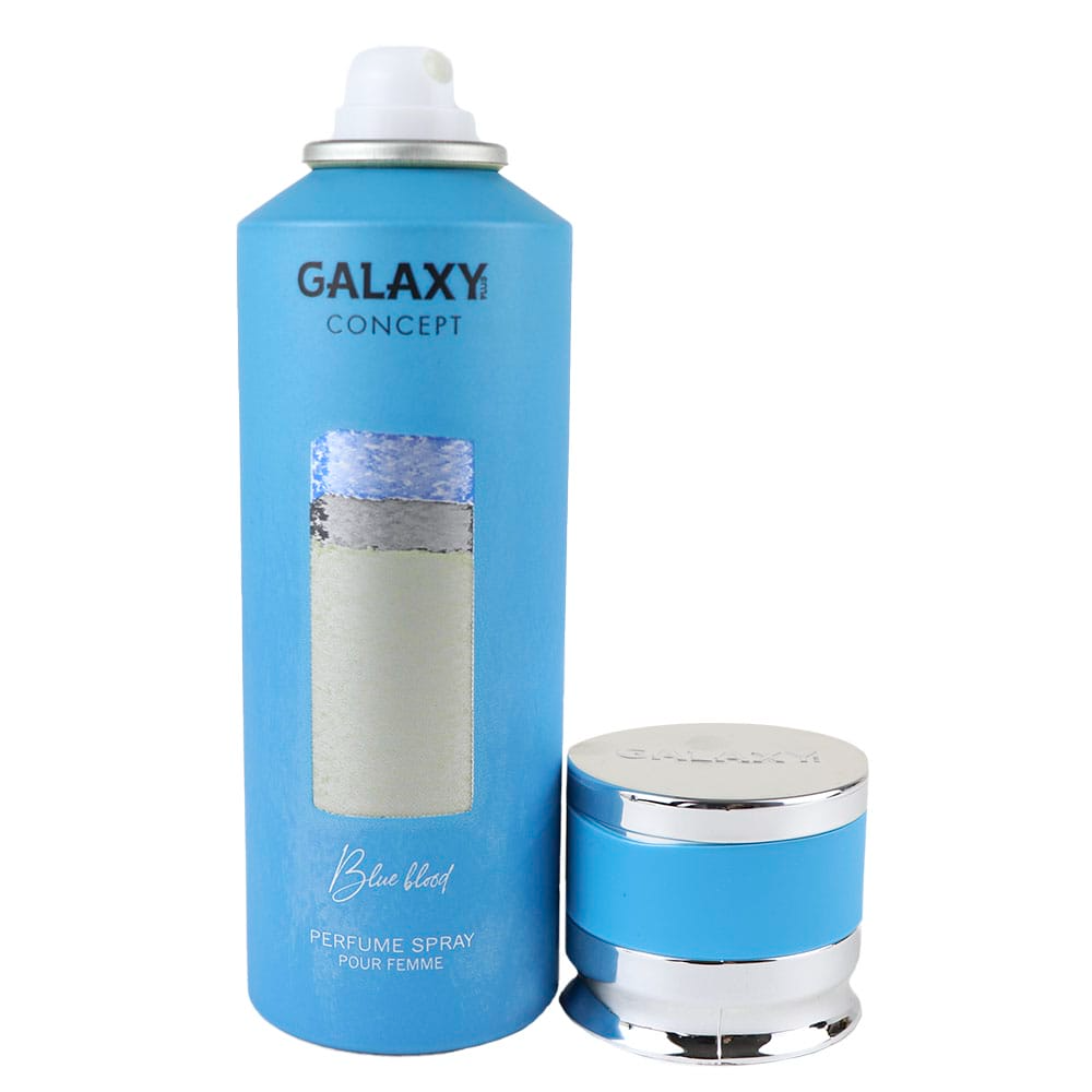 GALAXY - PERFUME SPRAY BLUE BLOOD 200ML | MAKEMORE