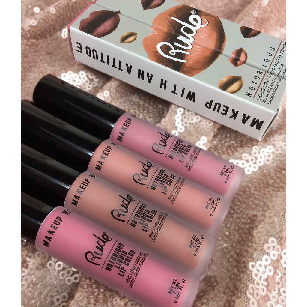 Rude - Notorious Liquid Lip Color | MAKEMORE