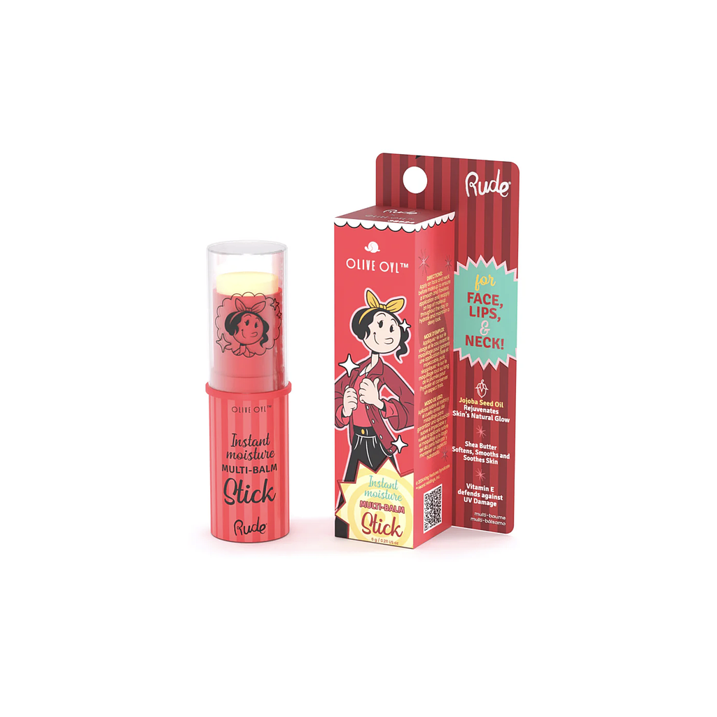 Rude - Olive Oyl Instant Moisture Multi-Balm Stick | MAKEMORE