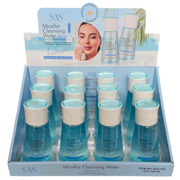 SAS - Micellar Cleasing Water All-in-1 | MAKEMORE