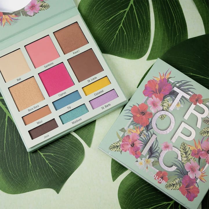 City Color - Tropic Palette | MAKEMORE