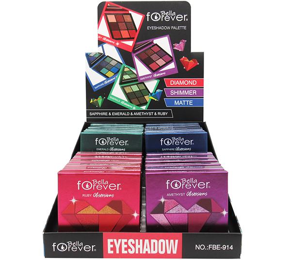 Bella Forever - Display 24 Sombras Obsessions | MAKEMORE