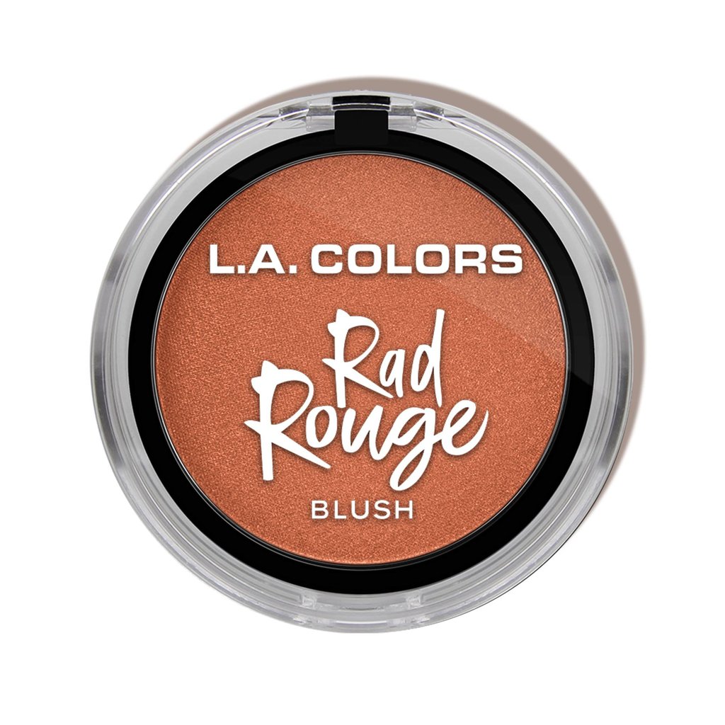 L.A. Colors - 12 Unidades Blush 727 For Sure Rad Rouge | MAKEMORE